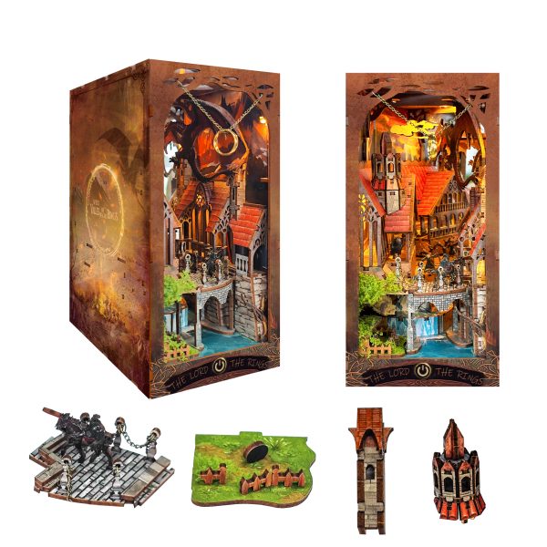 Joincon DIY book nook kit Epic fantasy theme 3D puzzle Exquisite ...